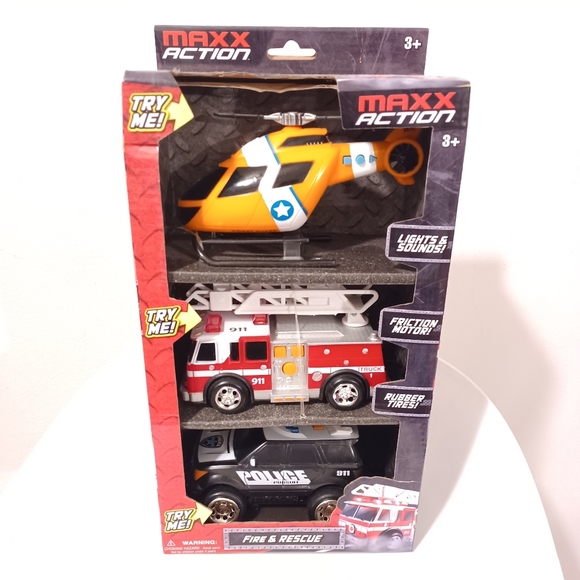 sunny days | Toys | Sunny Days Fire Rescue Maxx Action 3 | Poshmark